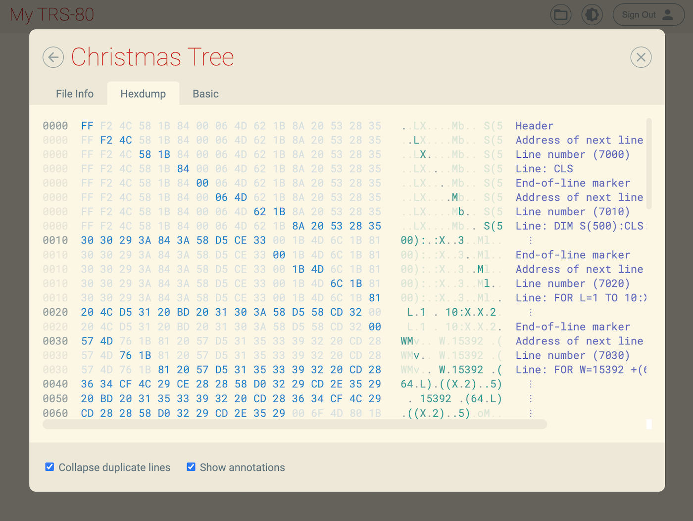 “My TRS-80” Website